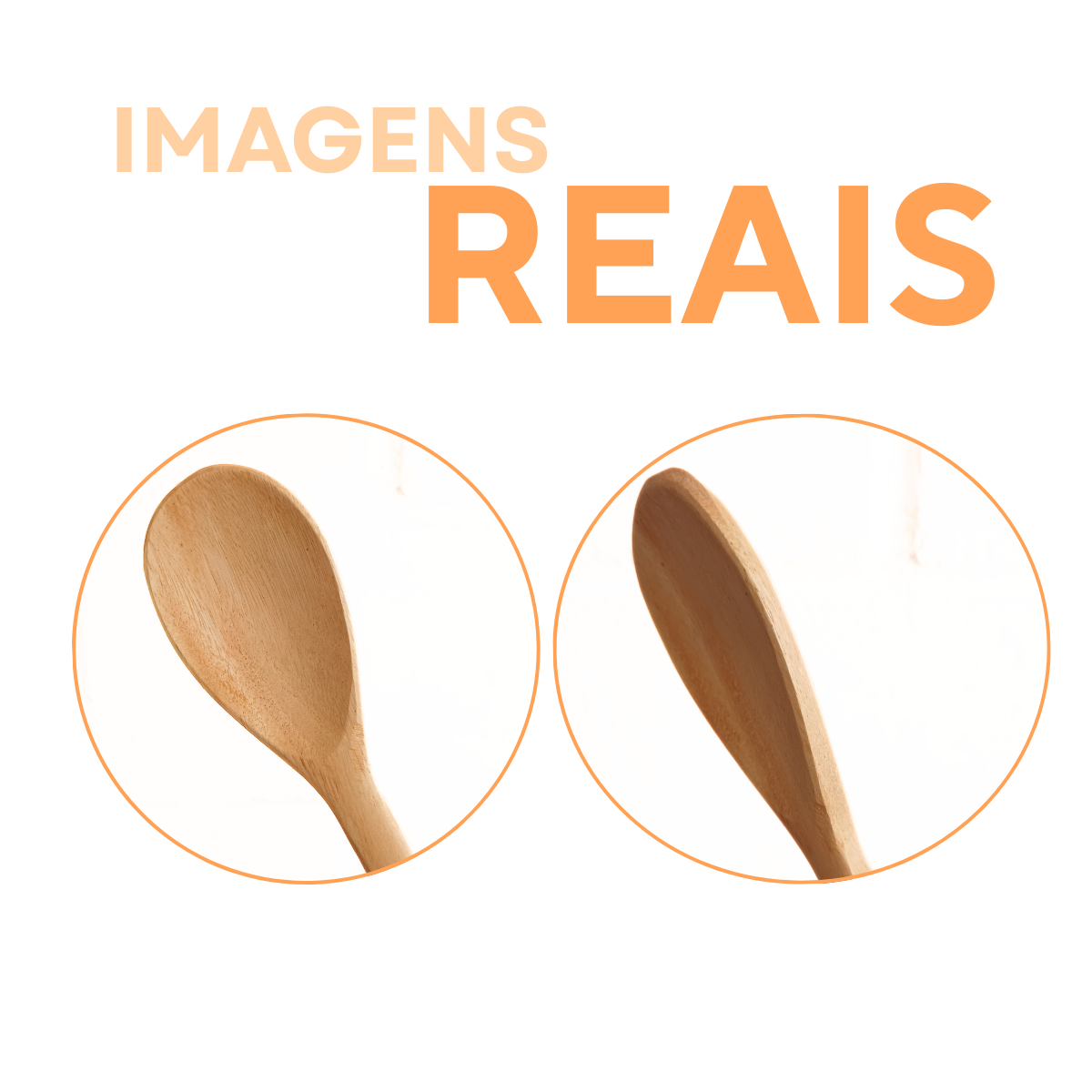 Colher de Pau 25cm Madeira – A Gourmet