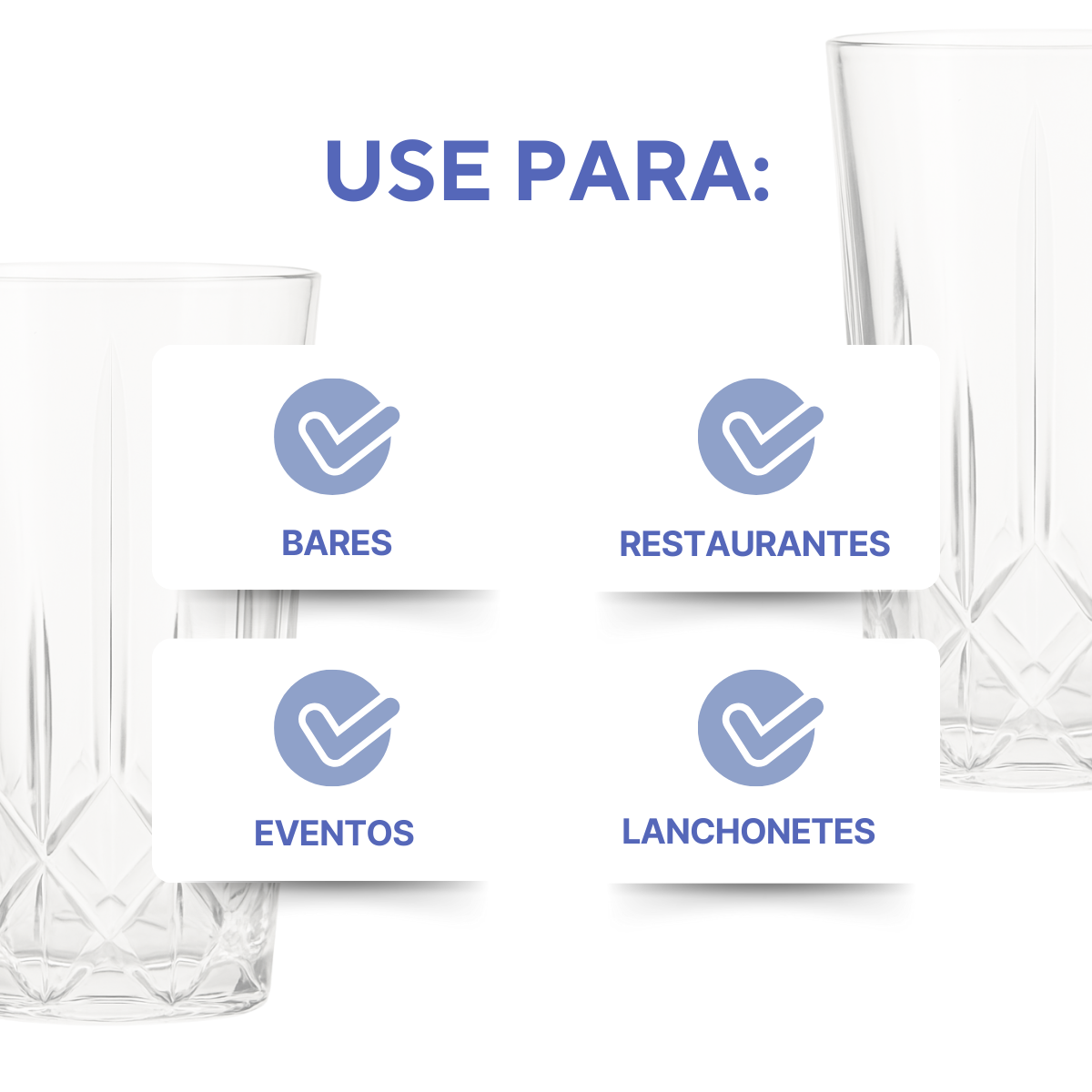 Copo Vidro 395ml – A Gourmet